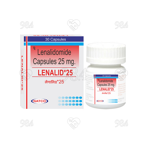 Lenalid 25mg 30 Capsules, Natco - 984 Online